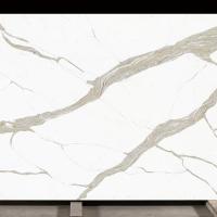 China 93% Natural Quartz Powder 7% Resin Artificial Quartz Stone Slab 20mm for sale