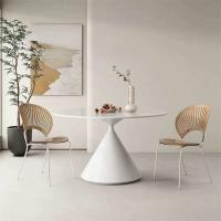 China Quartz Stone Tabletop Luxury Wood Dining Table Set OEM ODM for sale