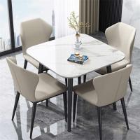 China Stone Marble Top Modern Luxury Wooden Dining Table OEM ODM for sale