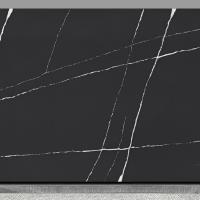 China 3200x1600mm Calacatta Black Quartz Stone White Artificial Quartz Stone Slabs For Kitche for sale
