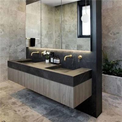 China Single Sink Vanity Mirror Solid Wood Bathroom Vanity OEM ODM for sale