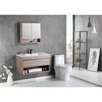China CAD Drawing Ceramic Bathroom Vanity Cabinet Wall Mounted for sale