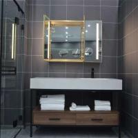 China 1 Set Shaker/Raised Panel/Flush Slab Style Bathroom Vanity Cabinet Free Design for sale