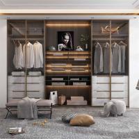 China Customized Wooden Wardrobe Bedroom Furniture with Free Sample from Design Team for sale