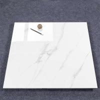 China Stone Imitation Texture Porcelain Glossy Tile Marble Slab Tile 600x600mm for sale