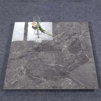 China Stone Imitation Texture Porcelain Glossy Tile Marble Slab Tile 600x600mm for sale