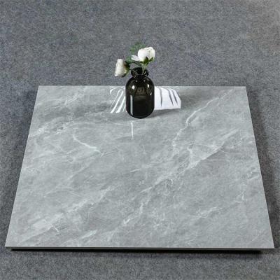 China Marble Grain Texture Porcelain Floor Tiles Full Polished Glazed Tile OEM ODM for sale