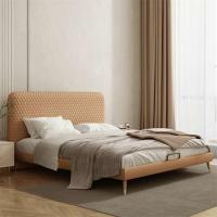 China Fabric Upholstered Adjustable Modern Bedroom Furniture Set With Non Woven Fabric for sale