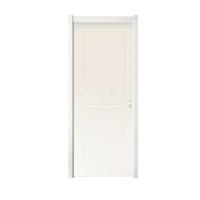 China Side Opening White Wood Doors Interior Wooden Inside Doors Fire Prevention for sale