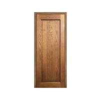 China OEM ODM Interior Wooden Doors Apartment Solid Wood Panel Door for sale