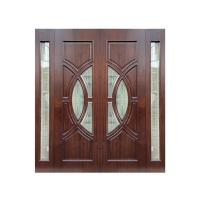 China Side Opening Hardwood Interior Wooden Doors Fire Prevent for sale