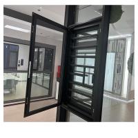 China Horizontal Aluminum Doors And Windows With Tempered Clear Glass for sale