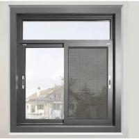 China Moisture Resistant Stainless Steel Screen Netting Aluminum Casement Window Horizontal Opening for sale