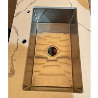 China OEM High Stain Resistance Quartz Stone Kitchen Countertop With Sink for sale