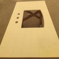 China CORDIAL High Scratch Resistance White Quartz Countertops For Kitchens for sale