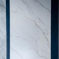 China Heat Resistant Porcelain Marble Glossy Sintered Stone Slab Tile 6mm 12mm for sale
