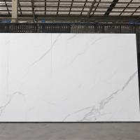 China Glazed Polished Surface Sintered Stone Slab Porcelain Floor Tiles Acid Resistant for sale