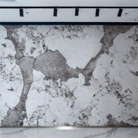 China 3200x1600mm Sintered Stone Countertop Free Sample Black Color for sale