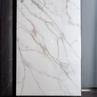 China Glazed Polished Porcelain Marble Sintered Stone Tile Wall Slab Simple Design for sale
