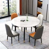 China 6 Seater Dining Table Set With Leather Or Fabric Chairs for sale