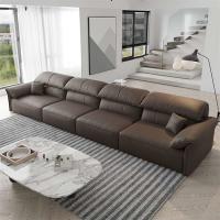 China Solid Wood Plywood Living Room Sofas Couches Leather Cover for sale
