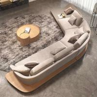 China Apartment Royal Furniture Leather Sofa High Density Sponge Custom Sectional Sofa for sale