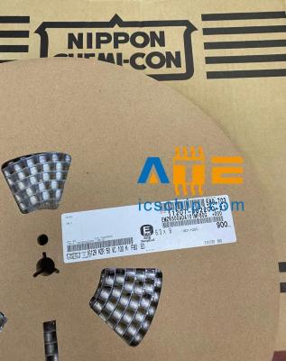 China United Chemi-Con 100µF 50V Aluminum Electrolytic Capacitor SMD 6.3x7.7mm AEC-Q200 for sale