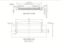 China LFH200 Alternative 71718-2000 200 Position D Type Board To Board Matrix Receptacle for sale
