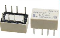 China Omron G6KU-2P-Y Signal Relay DPDT Latching Single Coil 3VDC 1A Through Hole for sale