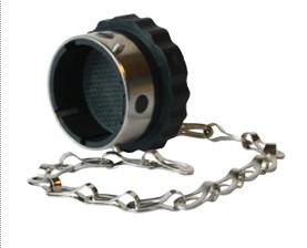 China Souriau-Sunbank UTG620DCG Connector Cap Cover Dust 20 Black Circular Plug for sale
