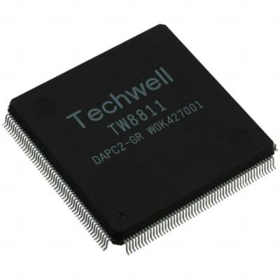 China TW8811-PC2-GR Video Controller IC NTSC PAL SECAM 208-PQFP 28x28 for sale