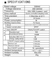 China SUL180A AC24-380V Mechanical Timer Switch 180 Minute Timer for Industrial Control for sale