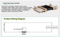 China FL-2 75mV Power Meter DC Current Shunt Resistor Electric energy meter  Current shunt for sale