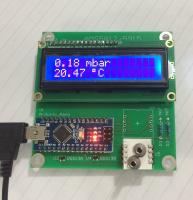 China Test Circuit Board for AMS 5812 AMS 5915 AMS 6915 Pressure Sensor I2C Arduino Nano LCD1602 for sale
