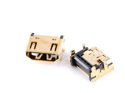 China 10029449-111RLF HDMI connectors HDMI 19 PINS RECEPTACLES SMT TYPE A RIGHT ANGLE for sale