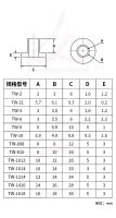 China Transistor Washer Insulated Plastic Spacer Bushing TW-3 to TW-1618 16x5mm for sale