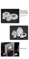 China Transistor Washer Insulated Plastic Spacer Bushing TW-3 to TW-1618 16x5mm for sale