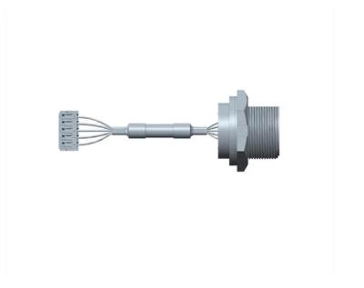 China UB-20PMFP USB With Harness Panel Screw M Connectors Female Receptacle to Rectangular 5Pos Plug UB-20PMFP-SC8003 for sale