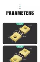 China FL-19 75mV DC Shunt 100A to 1500A Flat Plate Resistor for Welding Machine for sale