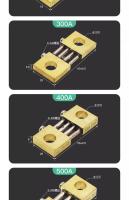 China FL-19 75mV DC Shunt 100A to 1500A Flat Plate Resistor for Welding Machine for sale