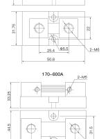 China FL-15 DC External Shunt Resistor 50mV 75mV 100mV 5A to 600A American Type 0.25% Accuracy for sale