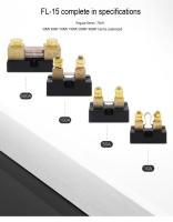 China FL-15 DC External Shunt Resistor 50mV 75mV 100mV 5A to 600A American Type 0.25% Accuracy for sale