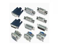 China DVI-D 24+1 Male to DVI-D 24+5 Male High-Precision DVI Connector for PCB for sale