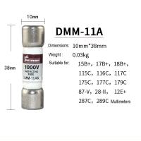 China Bussmann DMM-B-11A 11A 1000VAC/DC Fast Acting Ferrule Fuse 10x38mm for Fluke Multimeter for sale