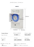 China SUL181H AC24-380V Mechanical Timer Switch 1810842 for Industrial Automatic Control for sale