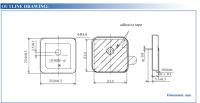 China GPS GLONASS Dual Band Patch Antenna 1575.42MHz 1592-1608MHz 25x25x4mm RHCP for sale