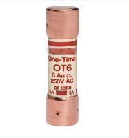China Mersen Class K5 Power Fuse 250V 6A Fast Blow Cartridge Fuse OT6 for sale