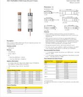 China NOS Series 600V 1-600A Class K5 and H General Purpose One-Time Fuse for sale