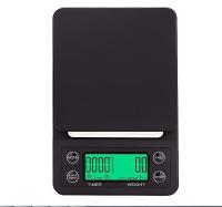 China Multifunctional electronic coffee scale 5kg/0.1g 3kg/0.1g Timer Scale Black Coffe for sale