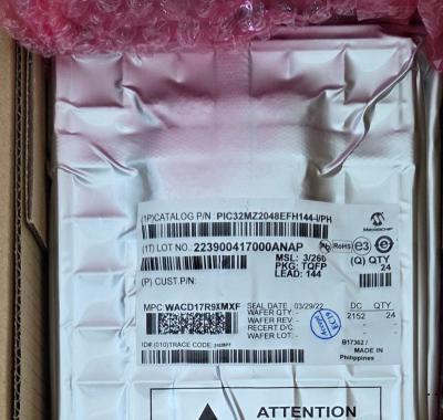 China PIC32MZ2048EFH144-I/PH 32-Bit Microcontroller 200MHz 2MB Flash 144-TQFP for sale